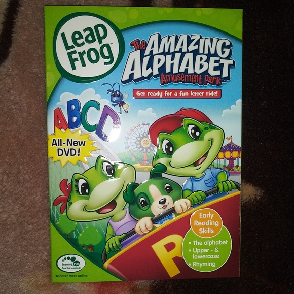 Leapfrog | Accessories | Leap Frog Childrens Dvd Alphabet Dvd Abc Dvd ...
